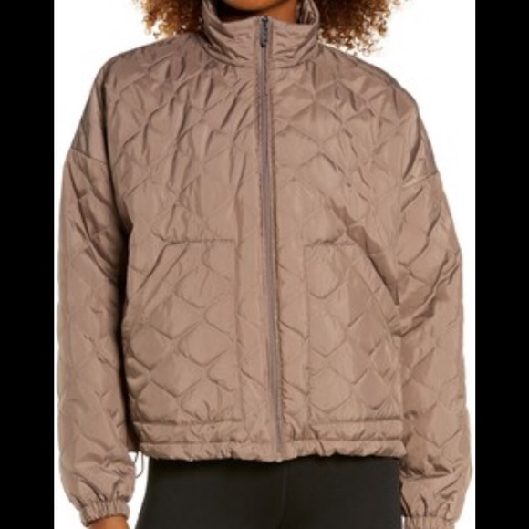 Zella | Jackets & Coats | Zella Quilted Bomber Jacket | Poshmark